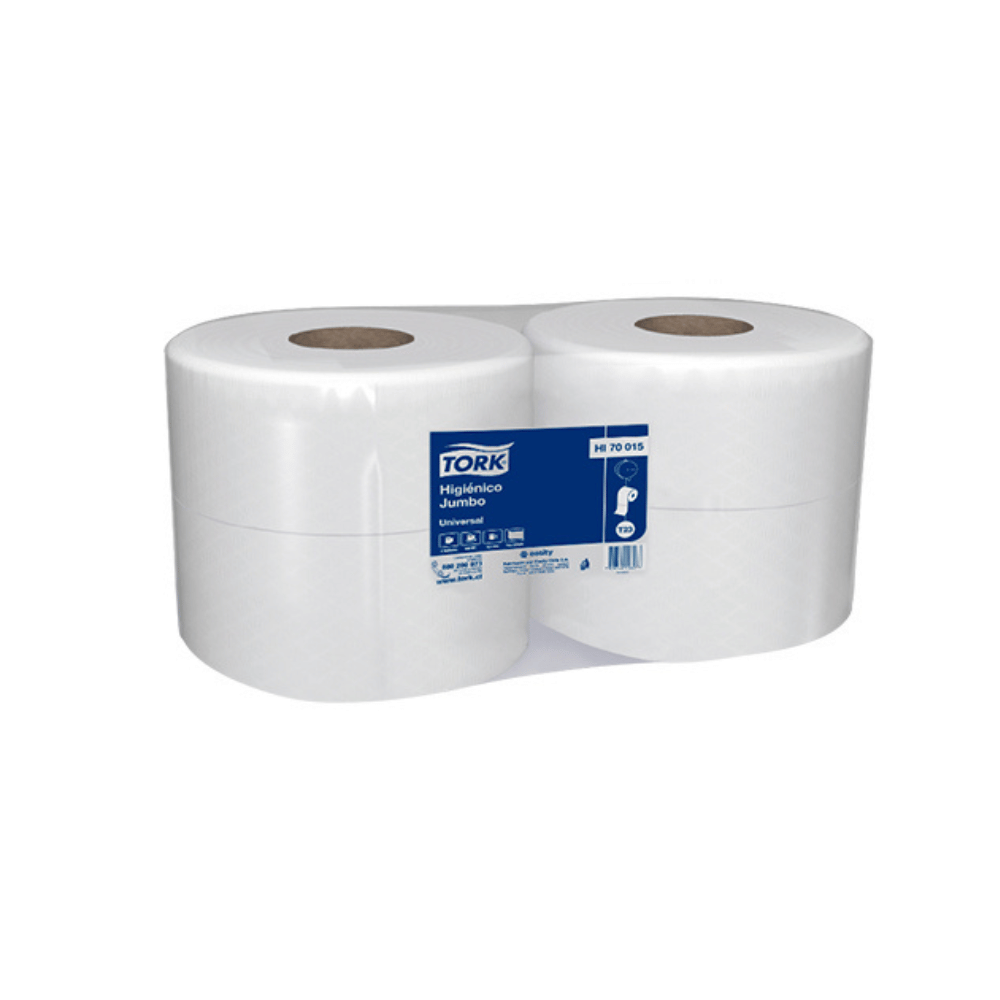 PAPEL HIGIENICO 500 MTS DISPLAY 4 ROLLOS – GN Solutions